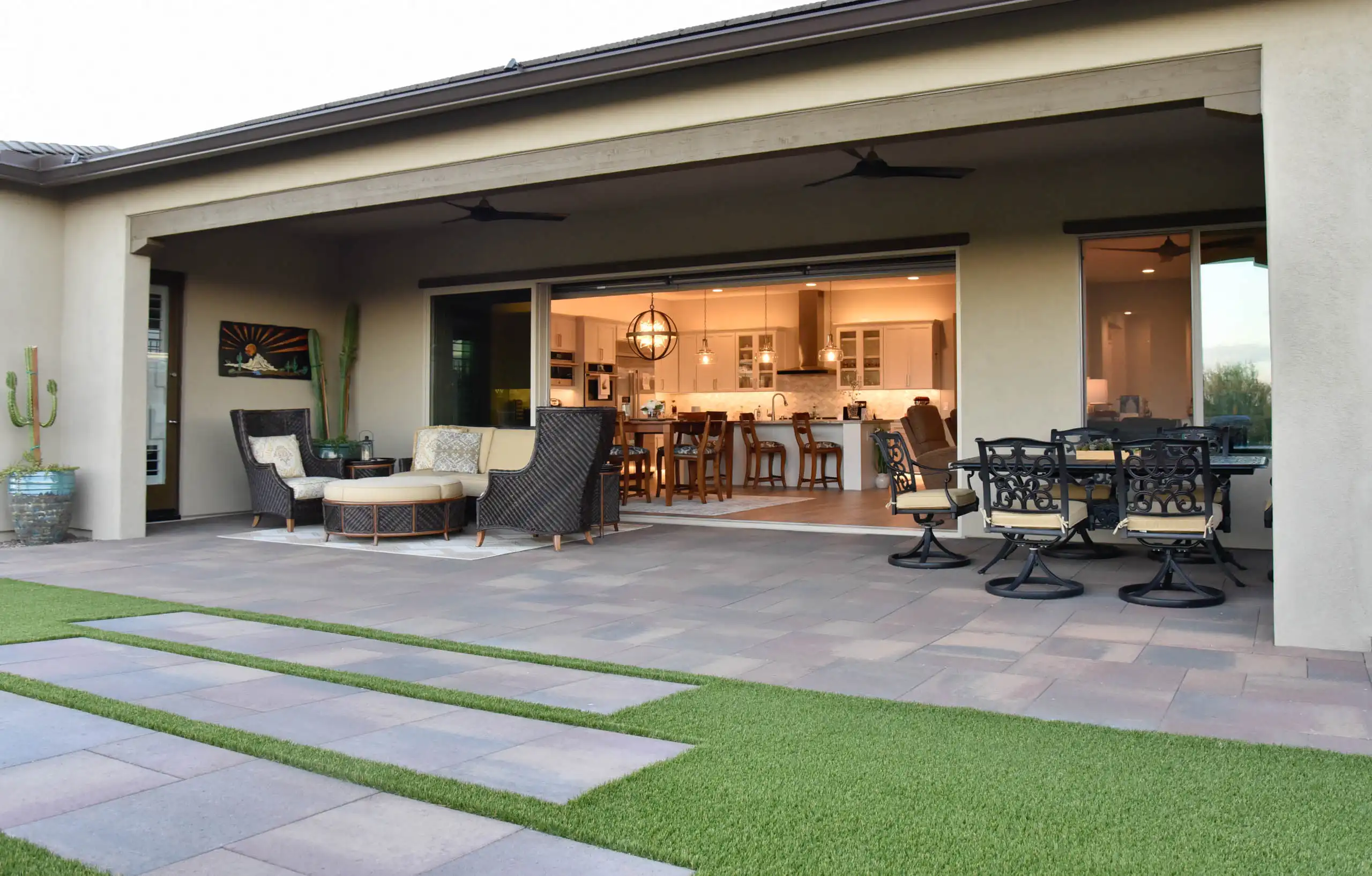 Large Format Pavers For a Big Impact & Sleek Finish in Wickenburg, AZ